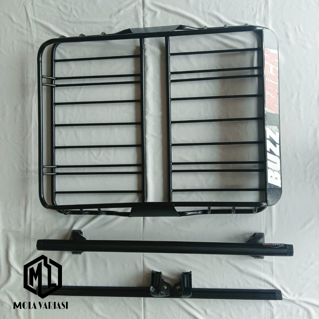 Jual Rack Bagasi Atas Mobil Model Offroad Dengan Kaki Rak Khusus Rush ...