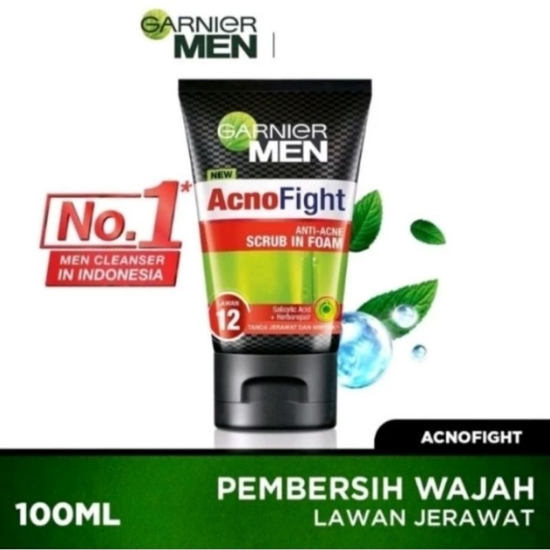 Jual Garnier Men Acno Fight 100ml | Shopee Indonesia