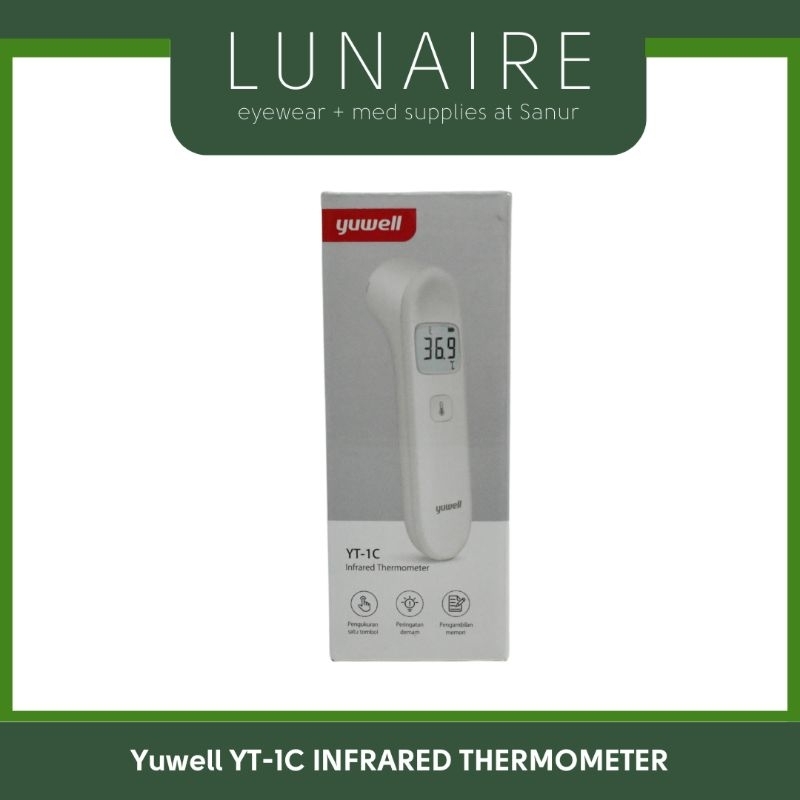 Jual Thermometer Infrared Dahi Thermogun YUWELL YT-1C ORIGINAL | Shopee ...