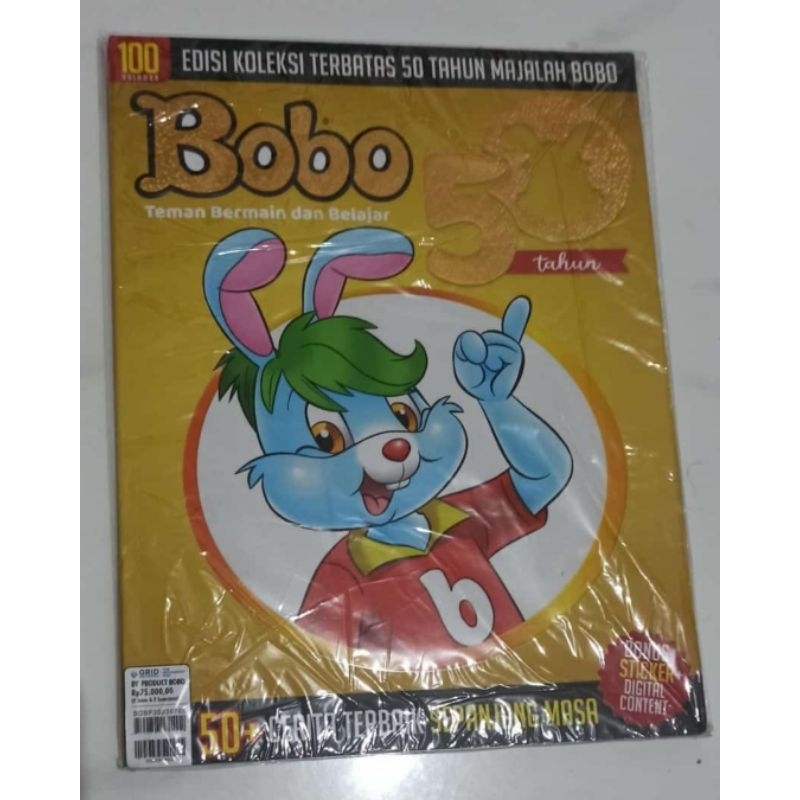 Jual majalah bobo edisi 50 tahun original | Shopee Indonesia