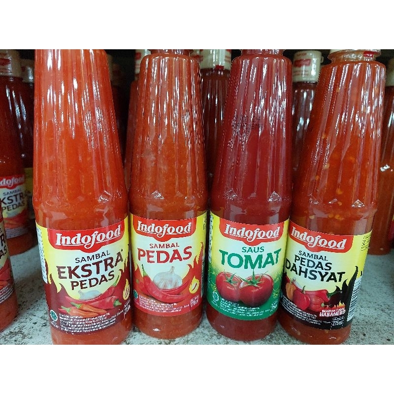 Jual Saos Tomat/Sambal Indofood Botol 275ml | Shopee Indonesia