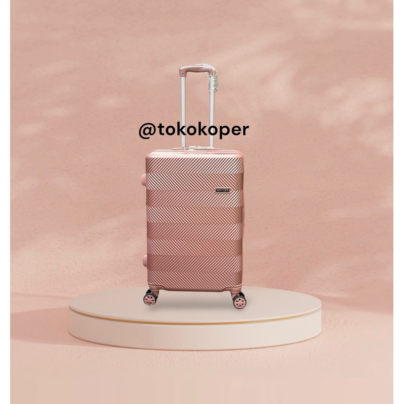 Jual KOPER 24 INCH BAGASI SIZE ONE COLOUR 4 RODA 360 PUTARAN ANTI ...