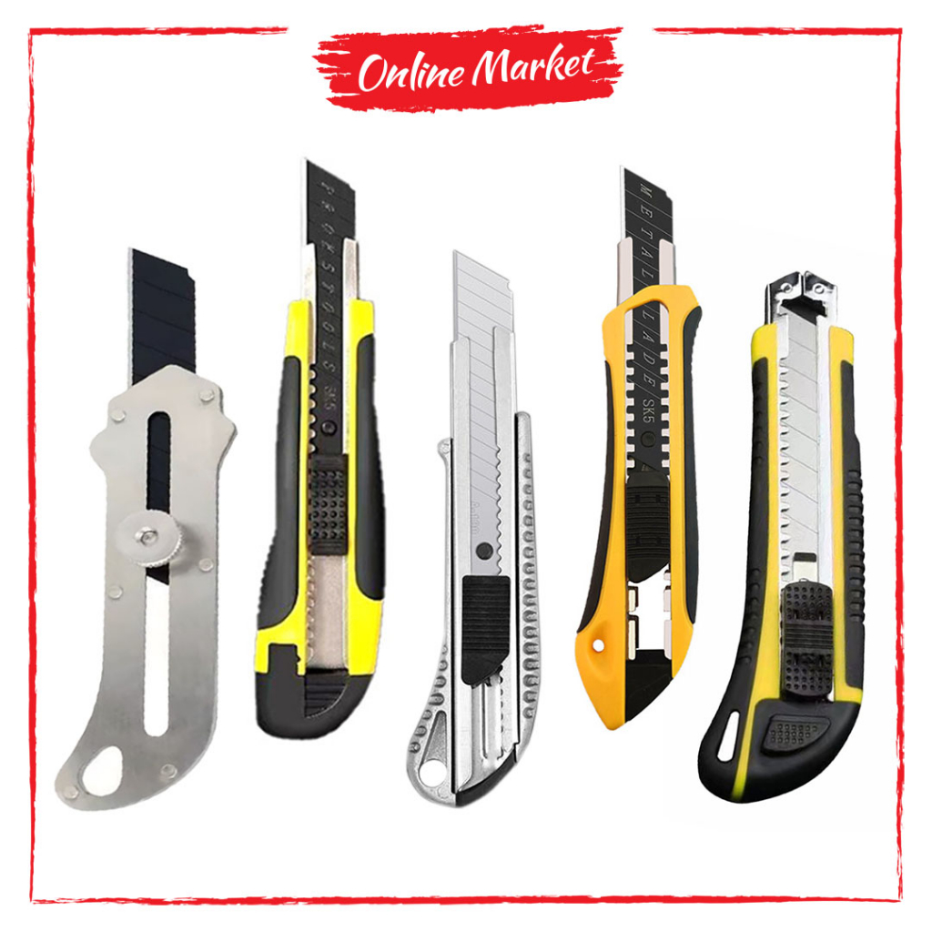 Jual Cutter Besi Stainless & Aluminium - Gagang Karet - Pemotong Kertas ...