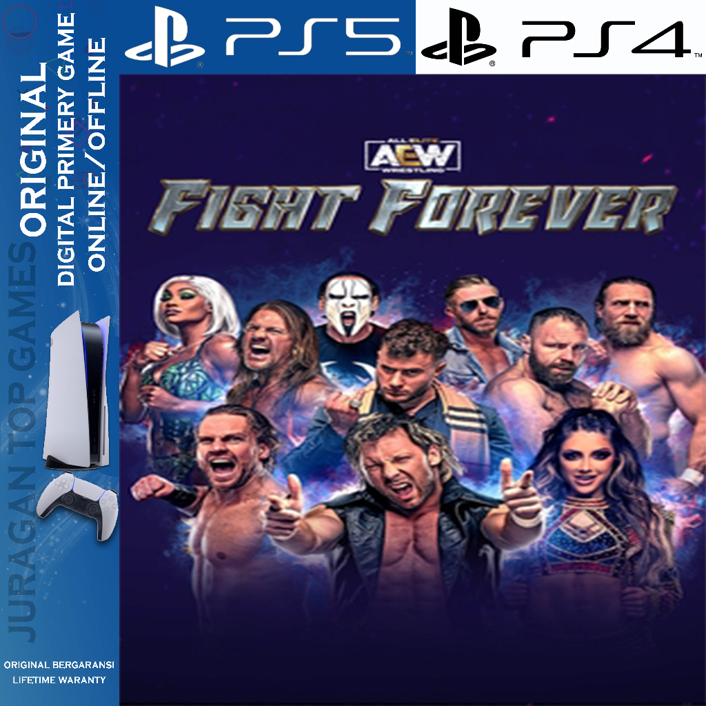 Jual AEW: Fight Forever PS4 & PS5 Digital Sharing - Primery | Shopee ...
