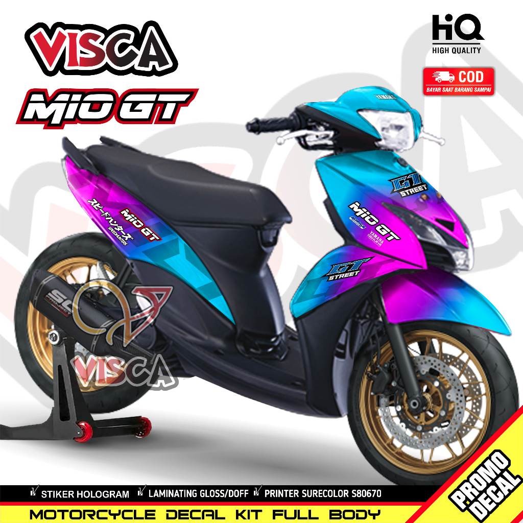 Jual Decal Mio GT Full Body Stiker Mio GT Variasi Full Body Striping ...