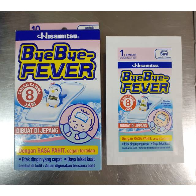 Jual Bye Bye Fever Bayi 1 Lembar | Shopee Indonesia