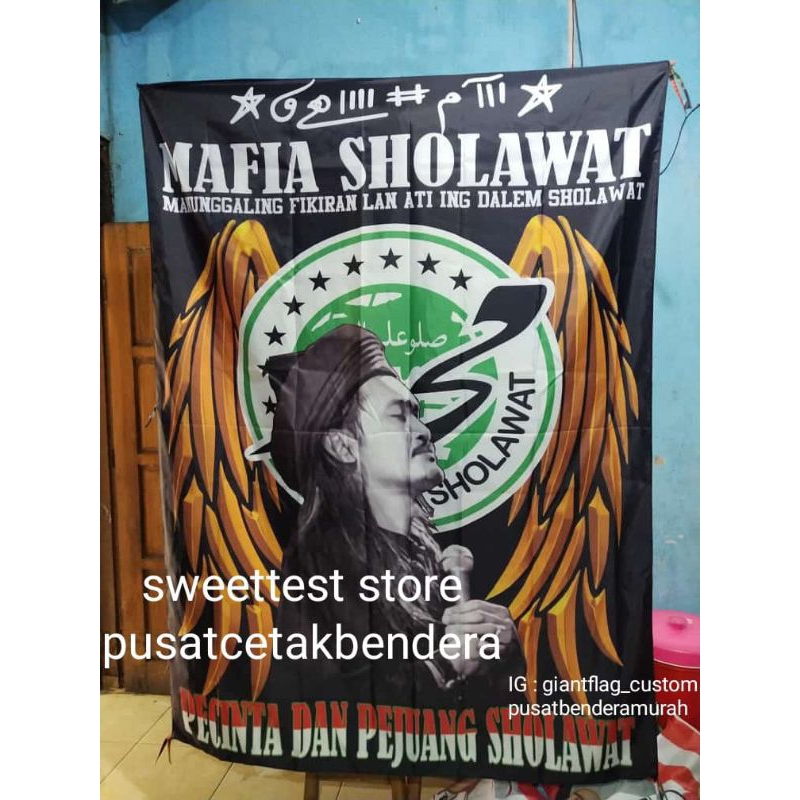 Jual 1 HARI JADI, FREE STICKER, BENDERA HABIB, BENDERA SYEKHERMANIA ...