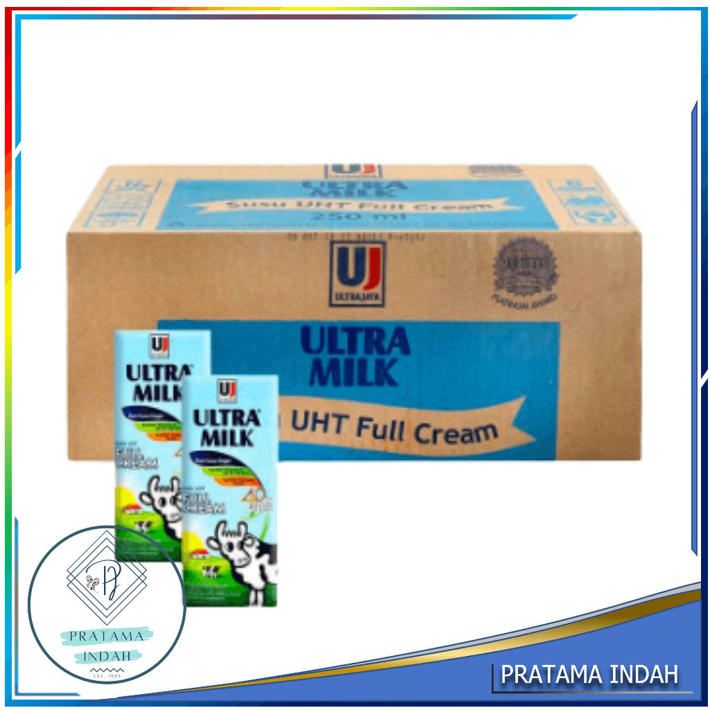Jual SUSU ULTRA MILK PUTIH 200 ML HARGA 1 DUS ISI 24 PCS (GROSIR & ECERAN) | Shopee Indonesia