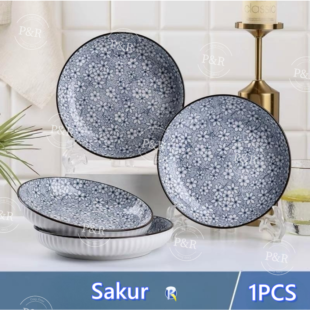 Jual Piring Cantik Keramik/piring mangkok keramik/piring aesthetic ...