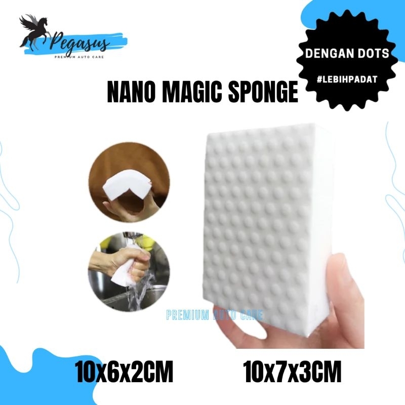 Jual Nano Magic Sponge / Busa Pembersih Serbaguna / Spons Pembersih ...