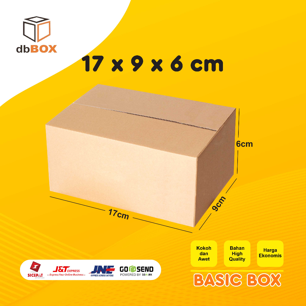 Jual BOX CCM 17x9x6 cm | BOX A1 | KARDUS PACKING BUKAAN ATAS BAWAH ...
