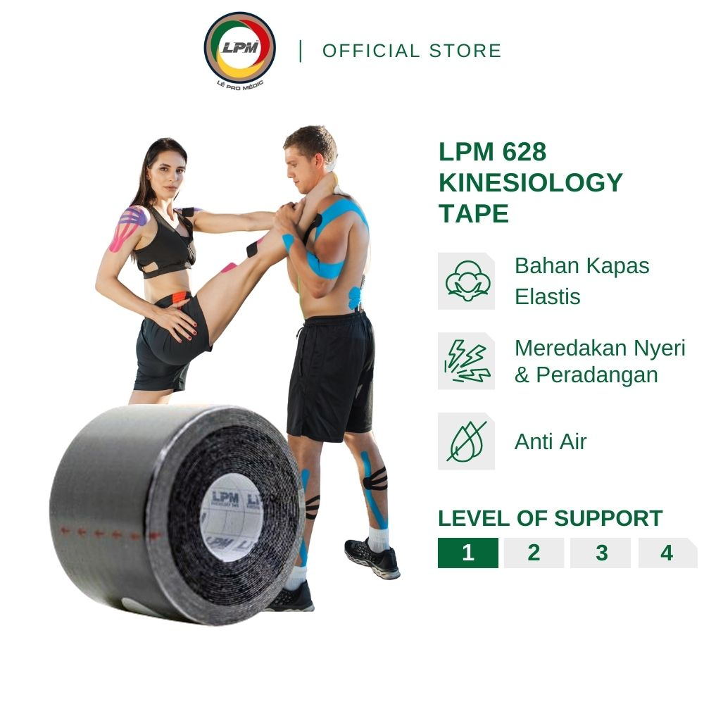Jual LPM Kinesiology Tape 628 Kinesio Tape for Sports And Therapy Otot ...