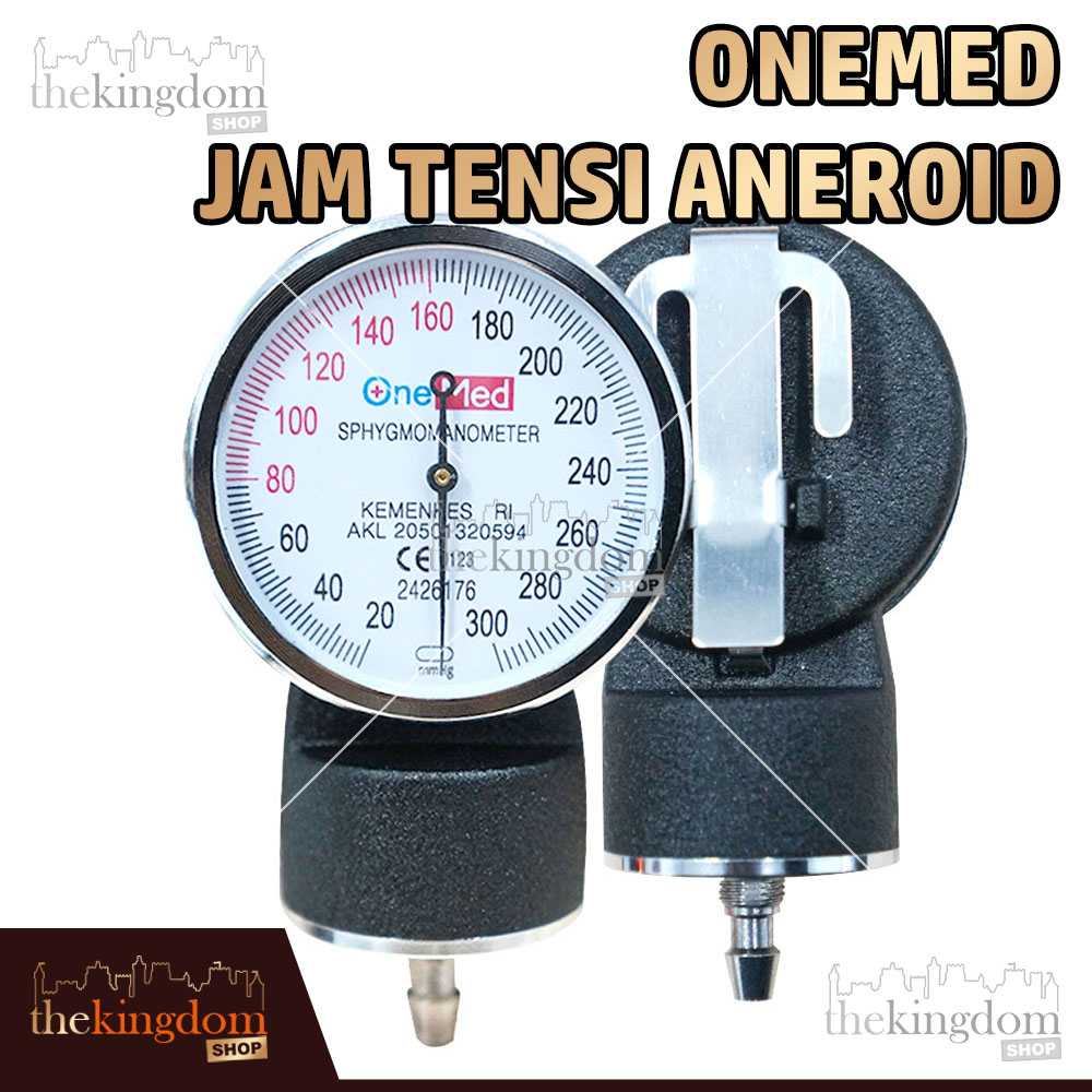 Jual Onemed Jam Tensi Aneroid Kit Set Sphygmomanometer Alat Ukur ...