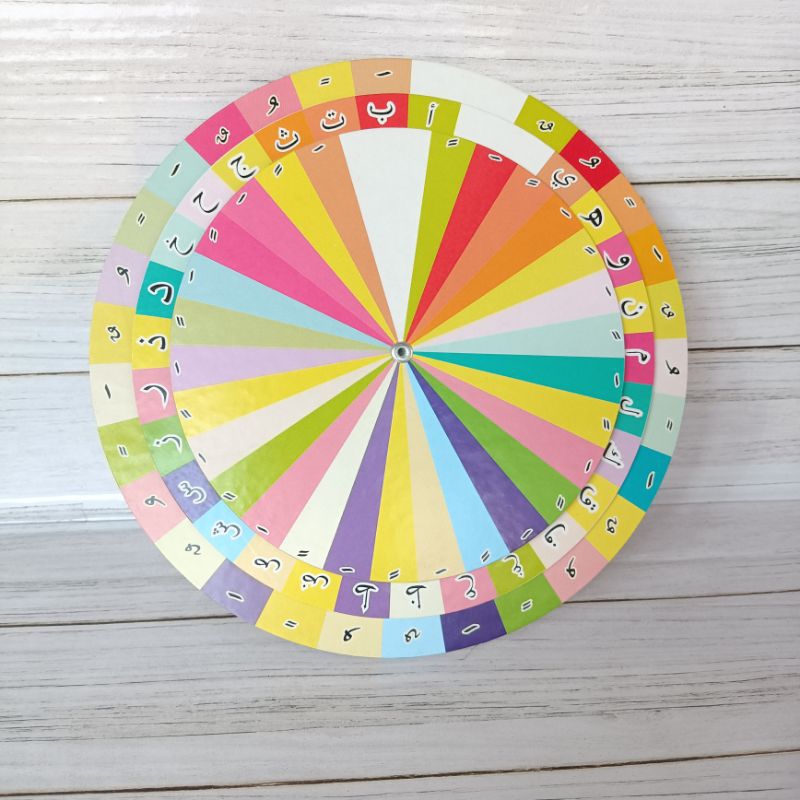 Jual lingkaran huruf roda membaca | Shopee Indonesia