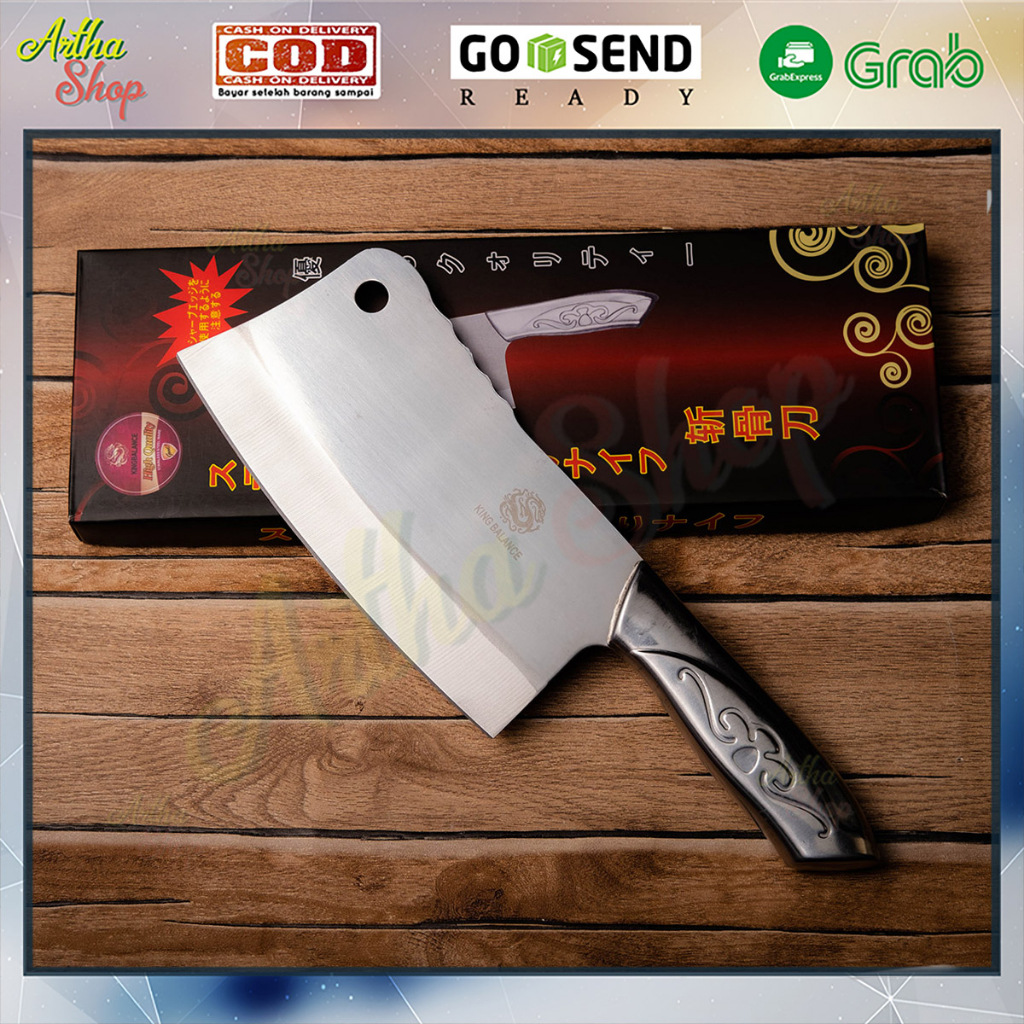 Jual Golok daging stainless B018 golok tulang pisau cincang pisau ...