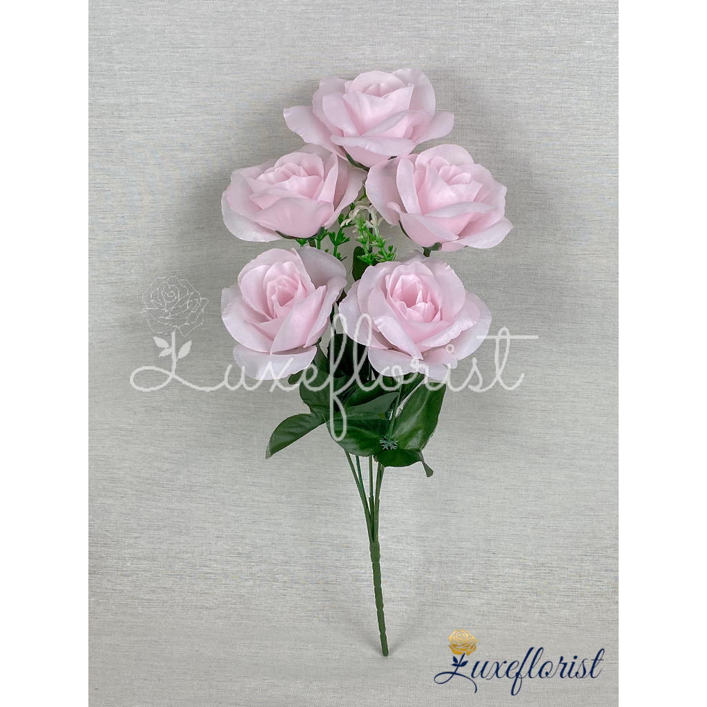 Jual Bunga Mawar Rose Of Cabang 5 Bahan Kain Dan Plastik - rose jepang ...