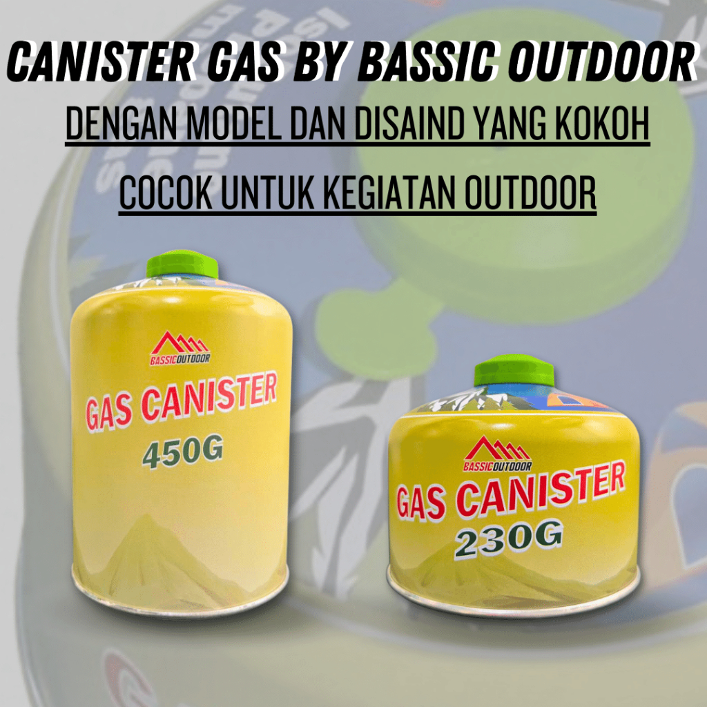 Jual Tabung Canister Kosongan 230 Gram dan 450 Gram / Tabung Gas ...