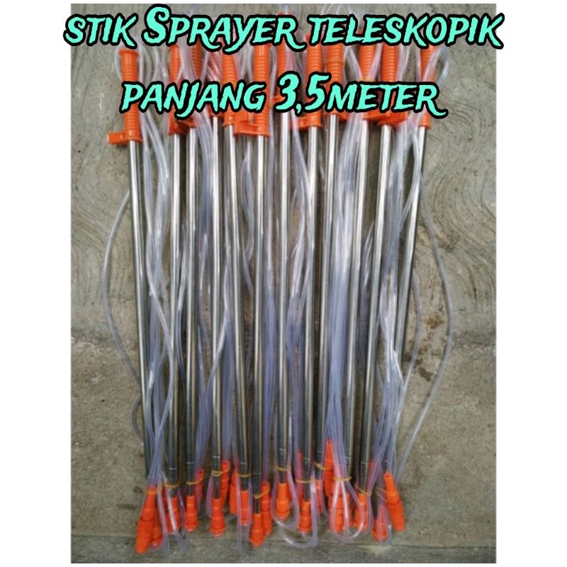 Jual STIK SPRAYER PANJANG 3,5 METER/ STIK TELESKOPIK PANJANG 4,5 METER ...