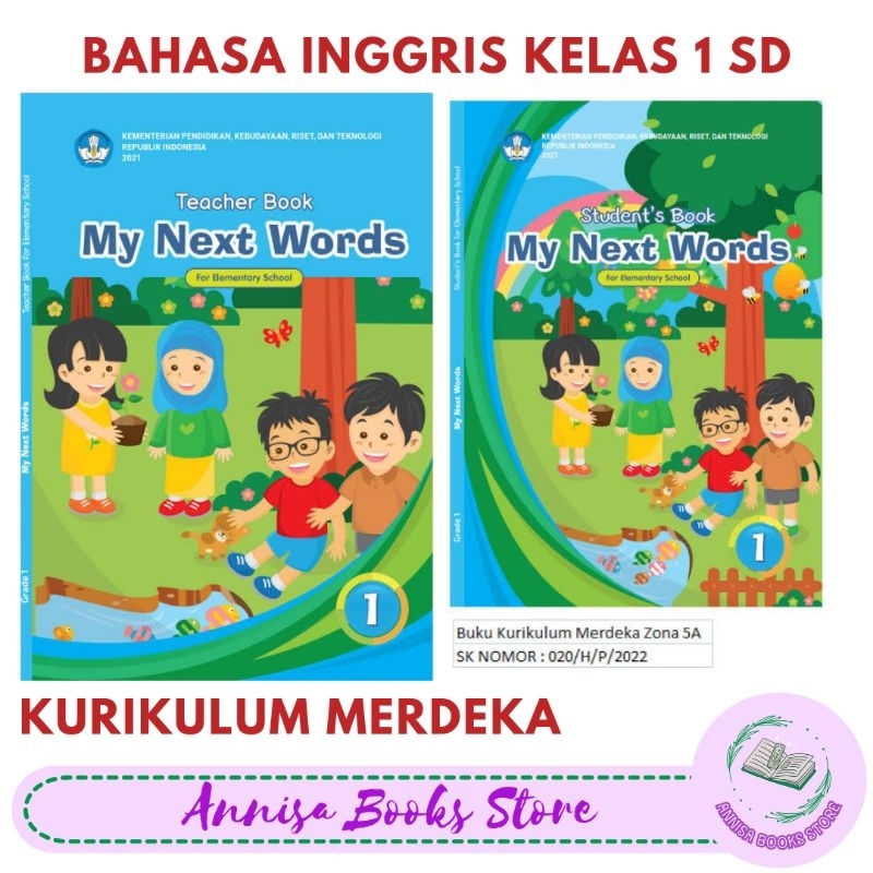 Jual ABS - Buku Siswa&Guru Bahasa Inggris Kelas 1, 2, 4, 5 SD: My Next Words Grade 1, 2, 4, 5 ...