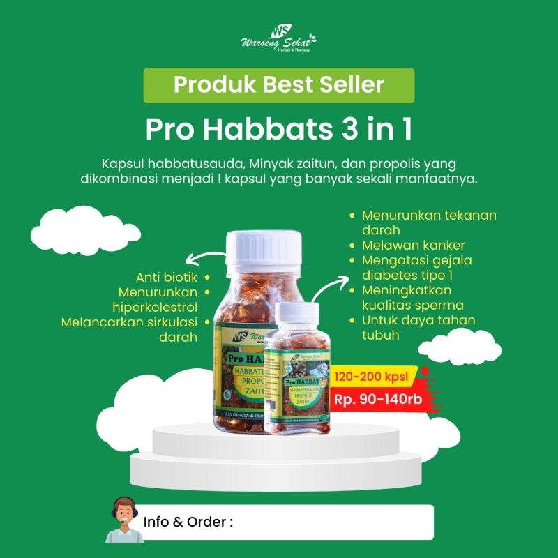 Jual Pro Habbat 3In1 120kpsl | Shopee Indonesia