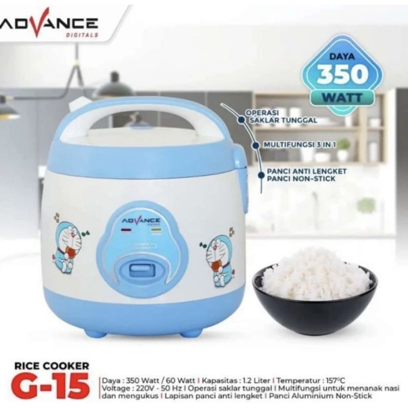 Jual Rice Cooker Magicom Advance G-15 HELLO KITTY/ DORAEMON | Shopee ...