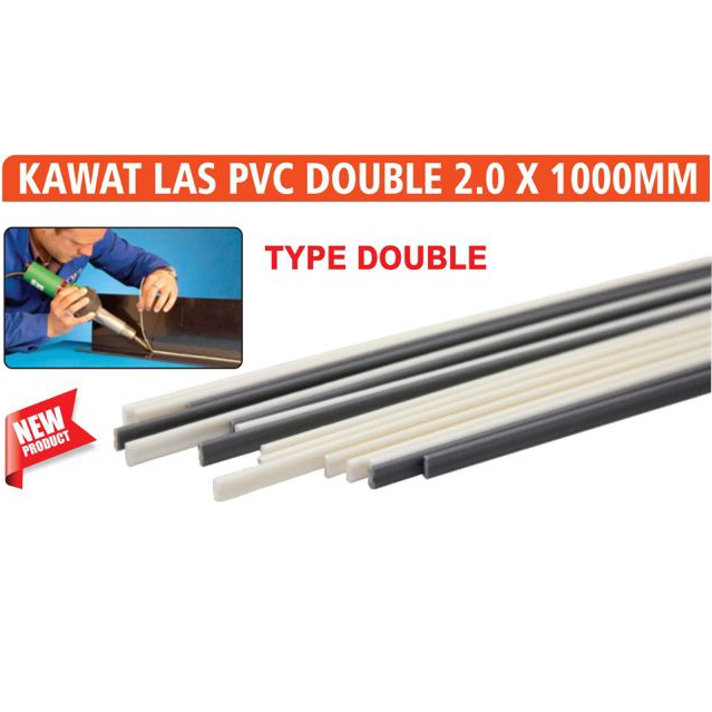 Jual (SATUAN) Kawat Las PVC Double 2.0x1000mm ALDO SATUAN / Plastik ...