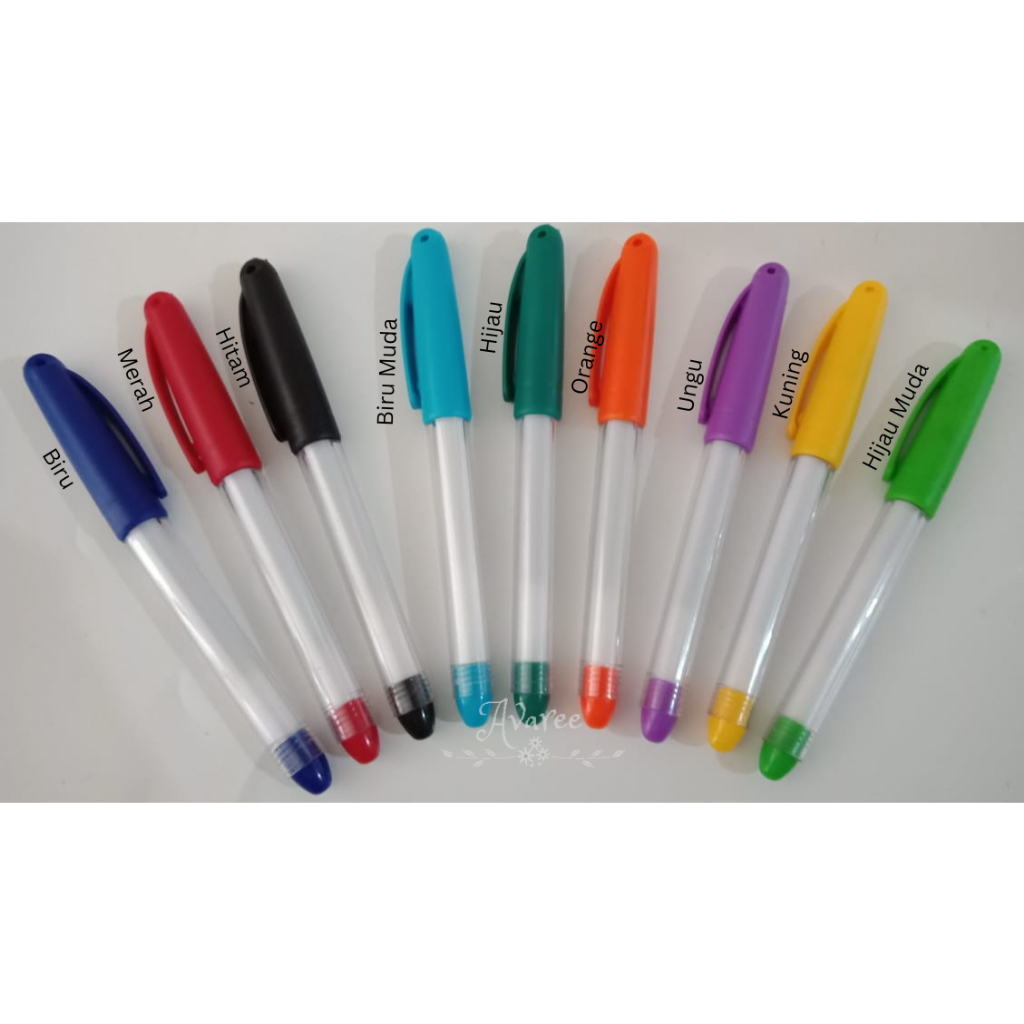 Jual Pulpen Promosi Plastik Boss Isi Tinta Gel MIN ORDER 50 Pcs ...