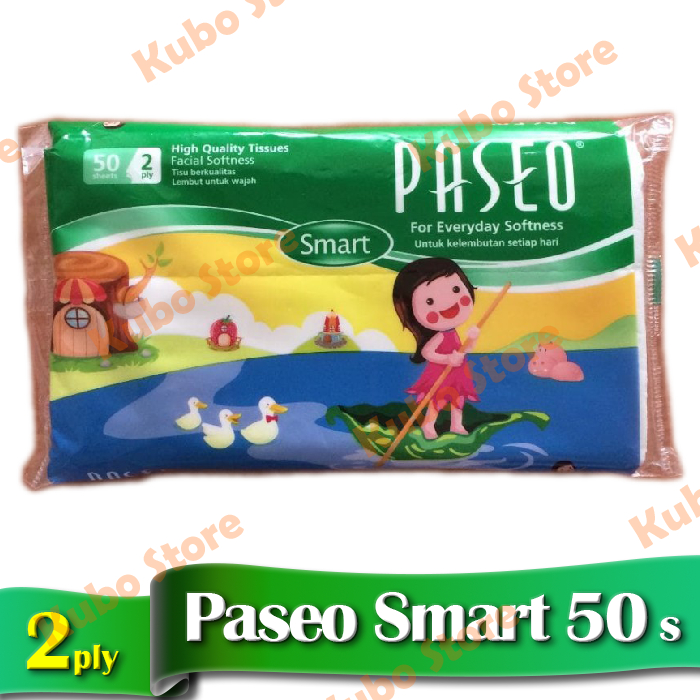 Jual Tissue Paseo Smart Travel Pack 50 lembar 2ply / Tisu Paseo Travel ...