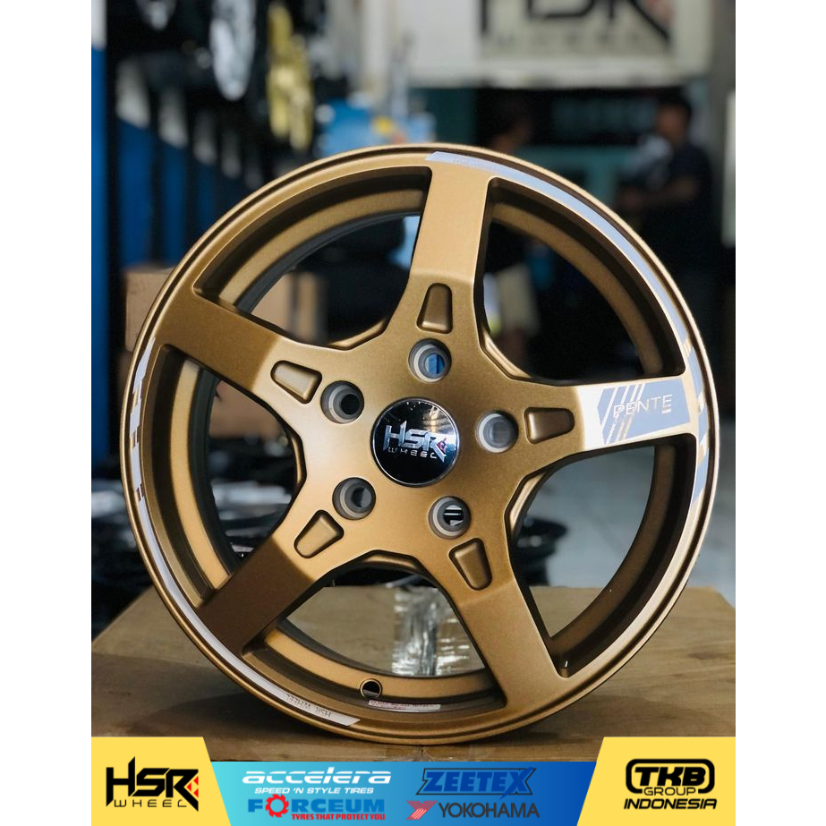 Jual velg innova r16 hsr pente ring 16 warna bronze baut 5 bisa untuk terios rush xpander ertiga ...