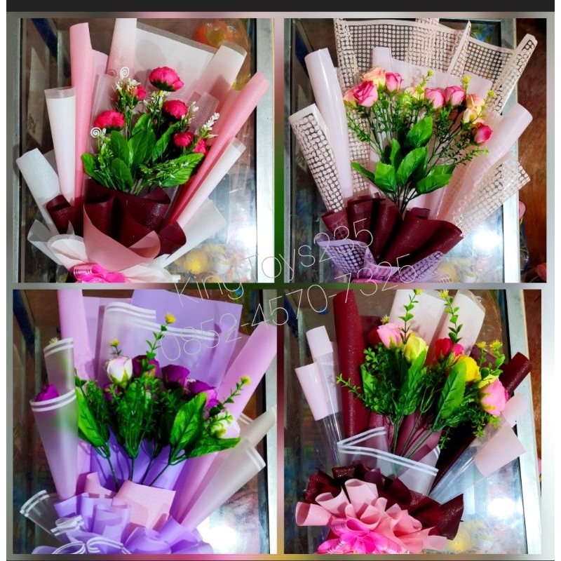 Jual Buket Bunga Kado Wisuda Anniv Ulang Tahun Ulta Valentine ...