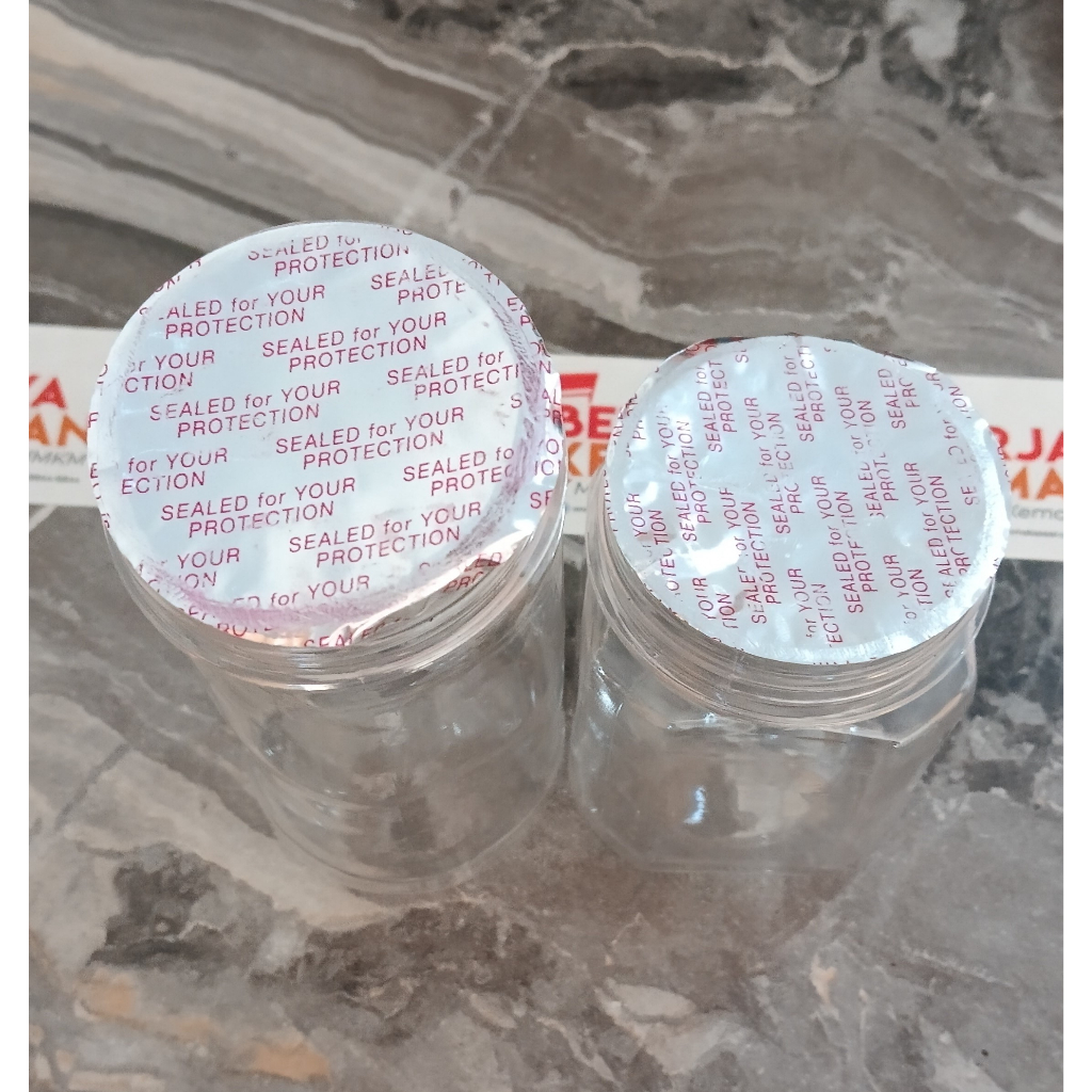 Jual Segel Botol Sambal Alumunium Foil diamter 5 cm bisa pake setrika ...