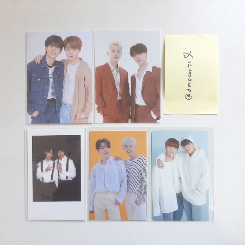 Jual PHOTOCARD POLAROID STICKER SEVENTEEN PAIRING UNIT HOSHI WONWOO ...