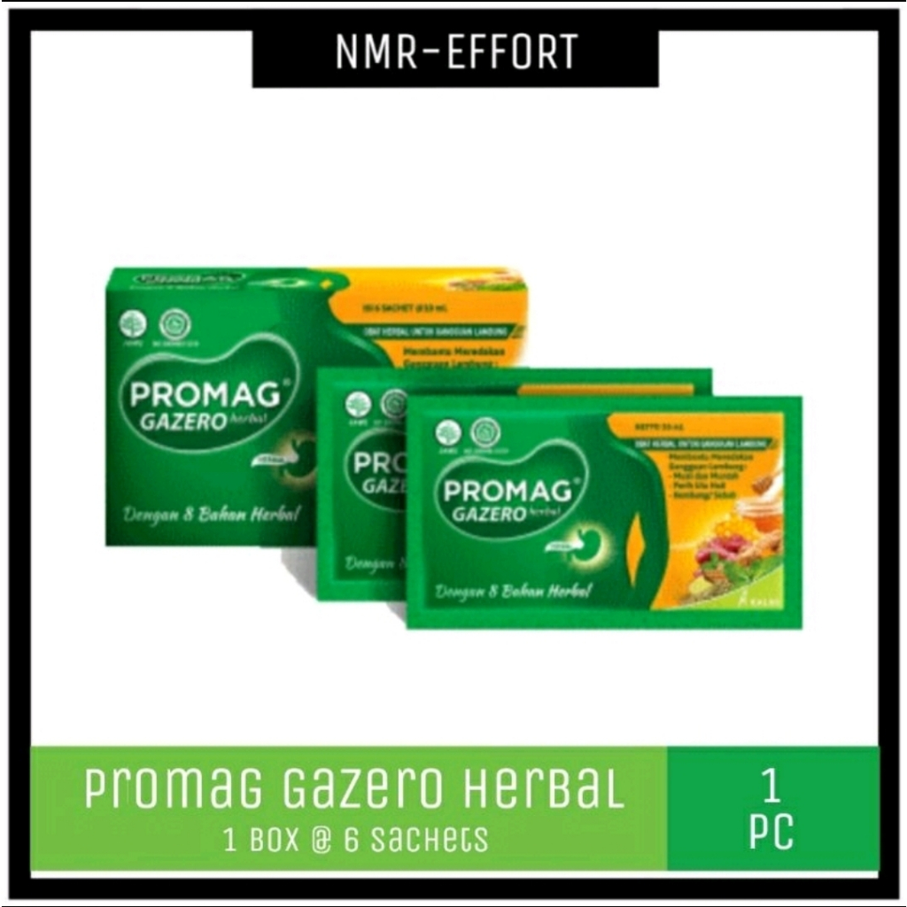 Jual Promag Herbal 1 Box 6 Sachets @ 10ml | Shopee Indonesia