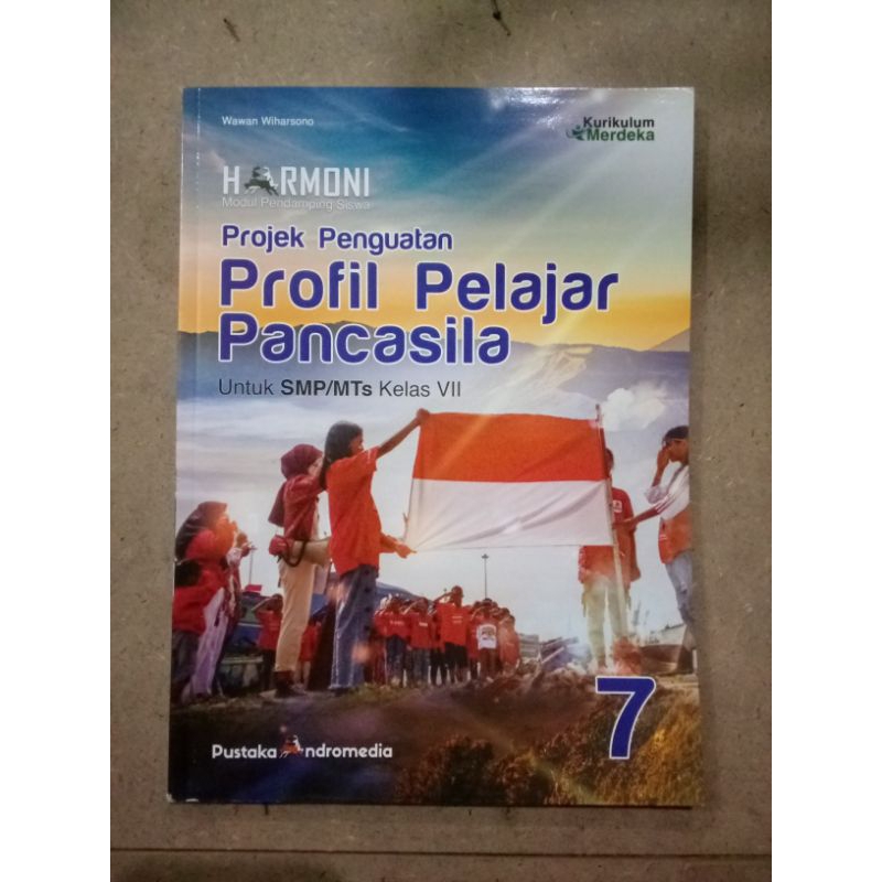 Jual Modul Siswa Harmoni Projek Penguatan Profil Pelajar Pancasila (P5) SMP/MTS Kelas 7 ...