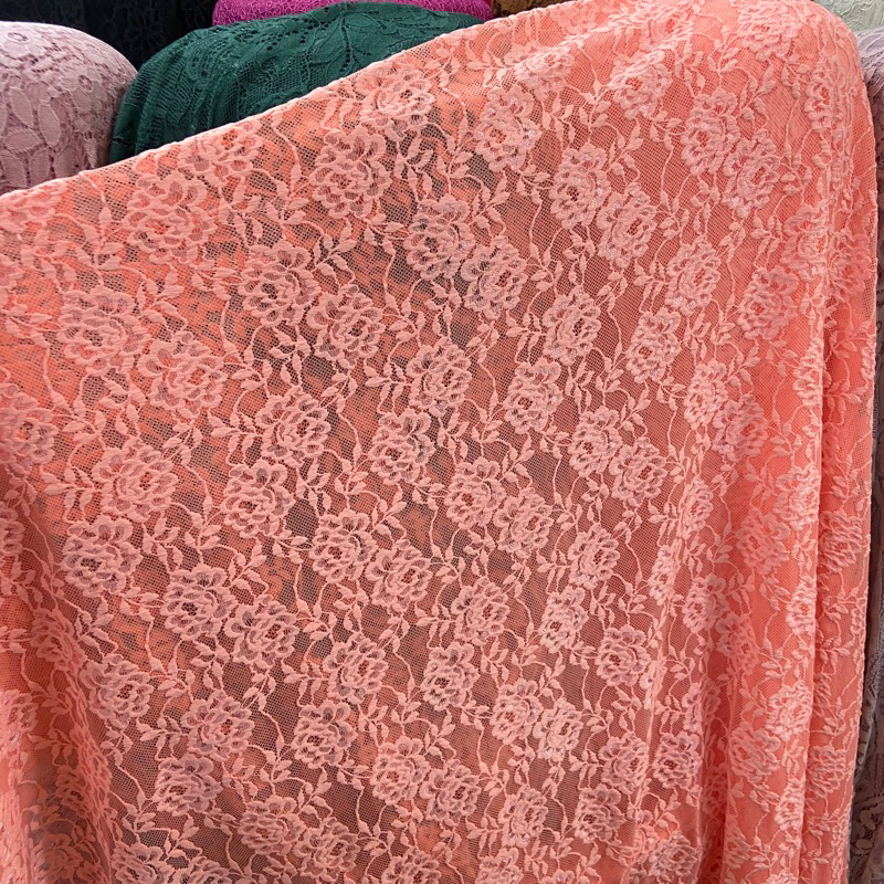 Jual kain brokat / kain brukat / brokat katun import | Shopee Indonesia