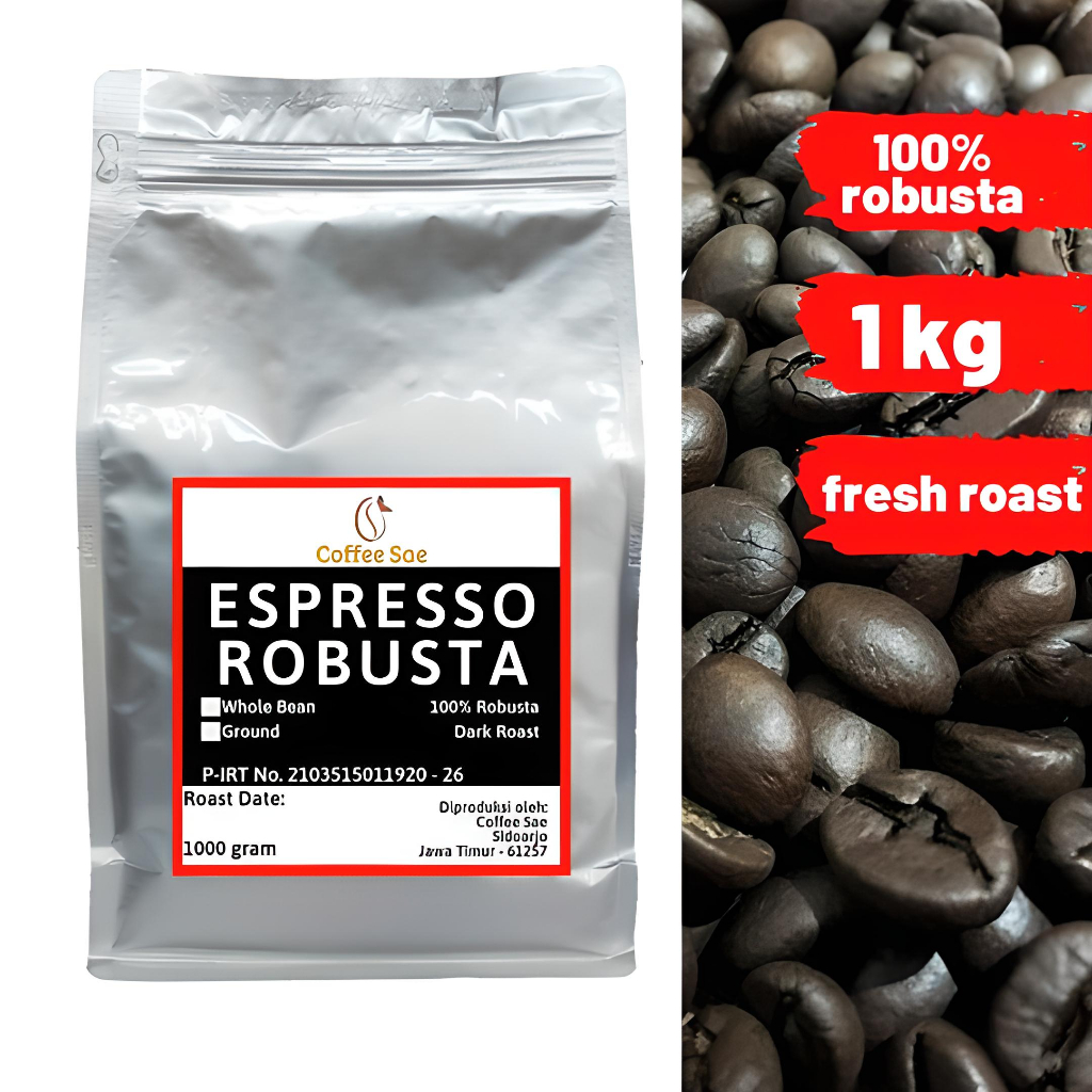 Jual KOPI ESPRESSO FINE ROBUSTA ES KOPI SUSU PREMIUM BLEND 1 kg ...