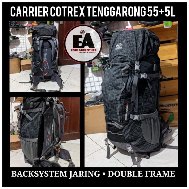 Jual Carrier Cotrex Tenggarong 55+5L | Carrier Cotrex 60L | Carrier 60L ...