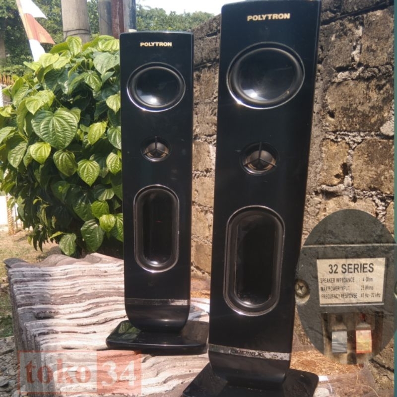 Jual Speaker politron 2 buah kanan kiri bawaan tv 32 inch | Shopee ...