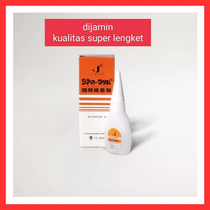 Jual lem super lengket lem korea lem setan super glue lem tetes cair ...