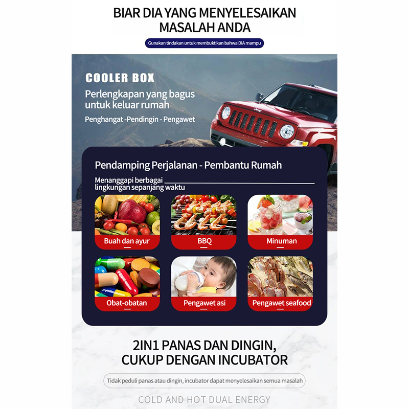 Jual Cooler Box Roda 28Liter , 26 Liter ，13 Liter ，8 Liter ，box es batu ...