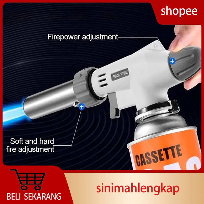 Jual Flame Gun Makanan/Portable Blow Torch Butane Gas/ Flamethrowe ...