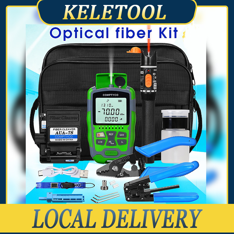 Jual alat fiber optik set lengkap optical fiber kit Alat Serat optical ...