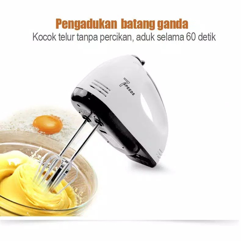 Jual Hand Mixer Hand River Alat Pengocok Telor Adonan Kue Mixer ...