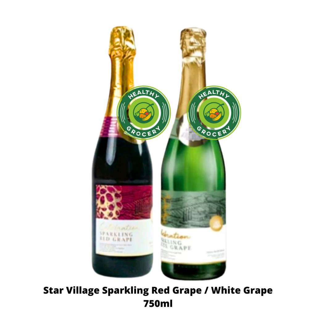 Jual Star Village Celebration Sparkling Red Grape / White Grape 750ml ...