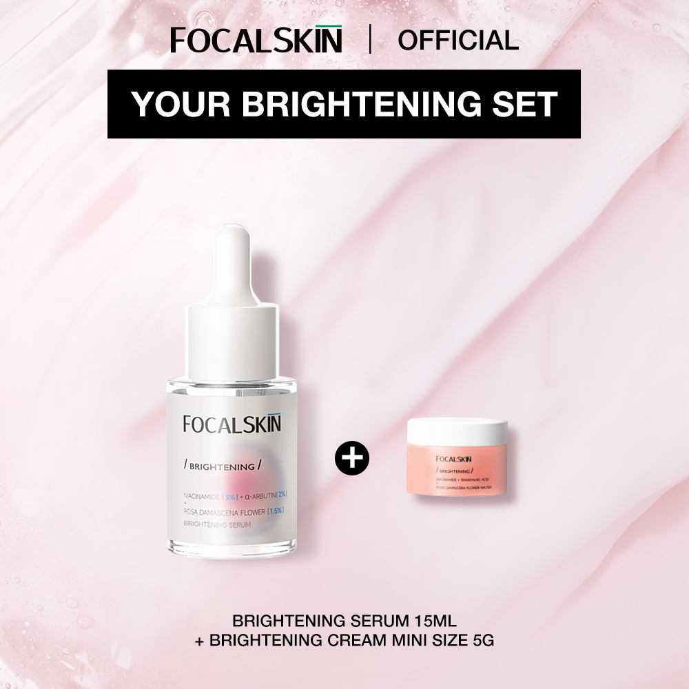 Jual Focalskin Paket Mini Set 3in1 2in1 For Acne Skin And Brightening