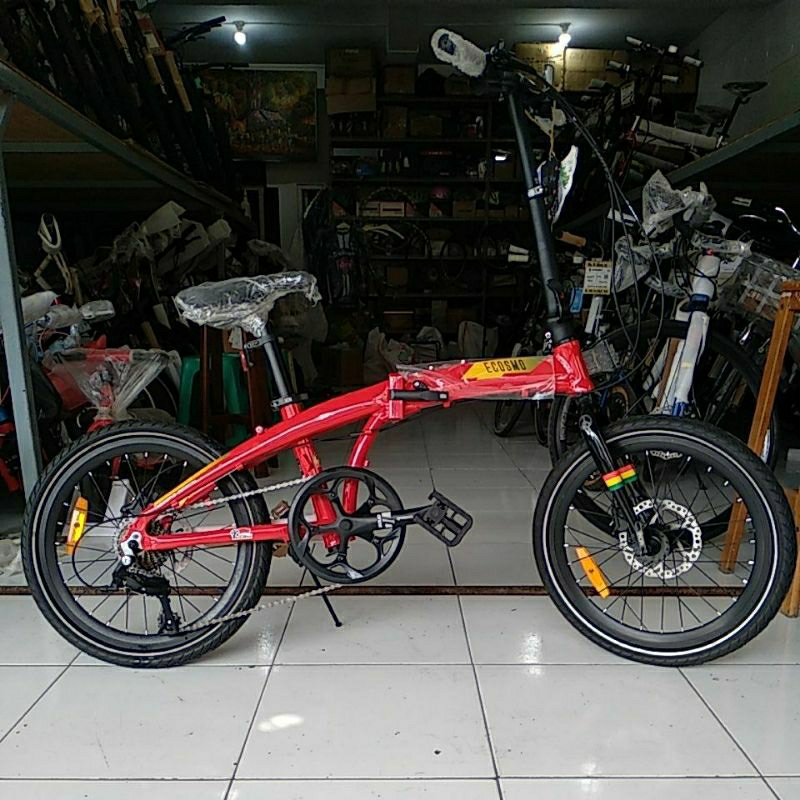 Jual Sepeda Lipat 20 Element Ecosmo Reggae FOLDING BIKE + GARANSI RESMI ...