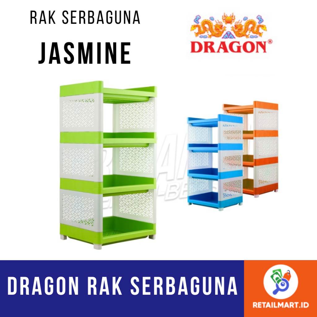 Jual DRAGON: JASMINE RAK SERBAGUNA SUSUN 3,4,5 | Shopee Indonesia
