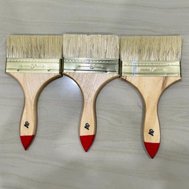Jual kuas cat 633-AP bulu PUTIH 5” inchi Kuas cat paint brush 633 AP ...