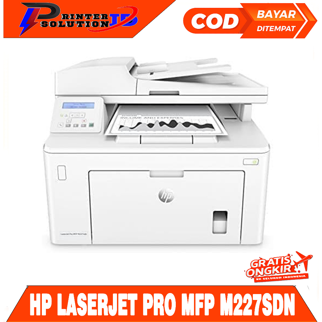 Jual Printer HP LaserJet Pro MFP M227sdn Murah | Shopee Indonesia