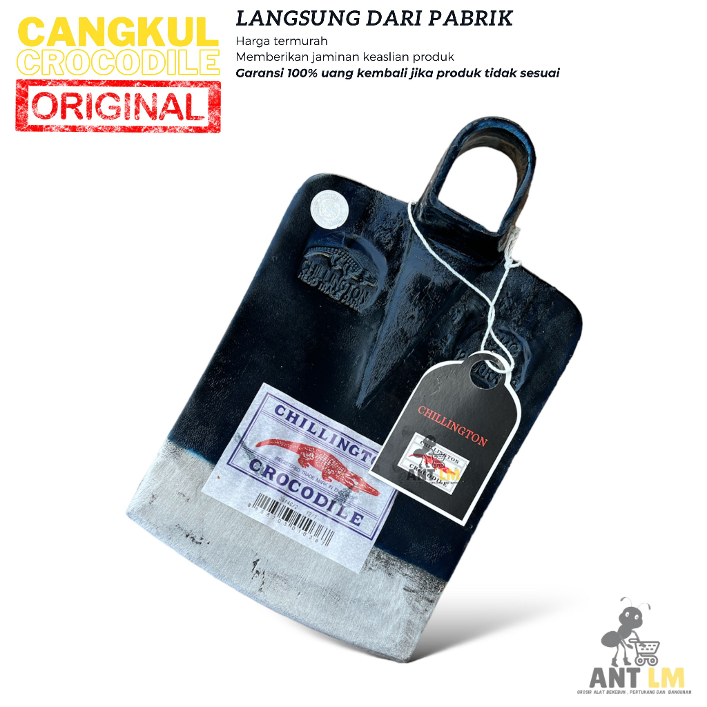 Jual Cangkul Tanah CROCODILE CHILLINGTON Import - Cangkul Cap Buaya ...